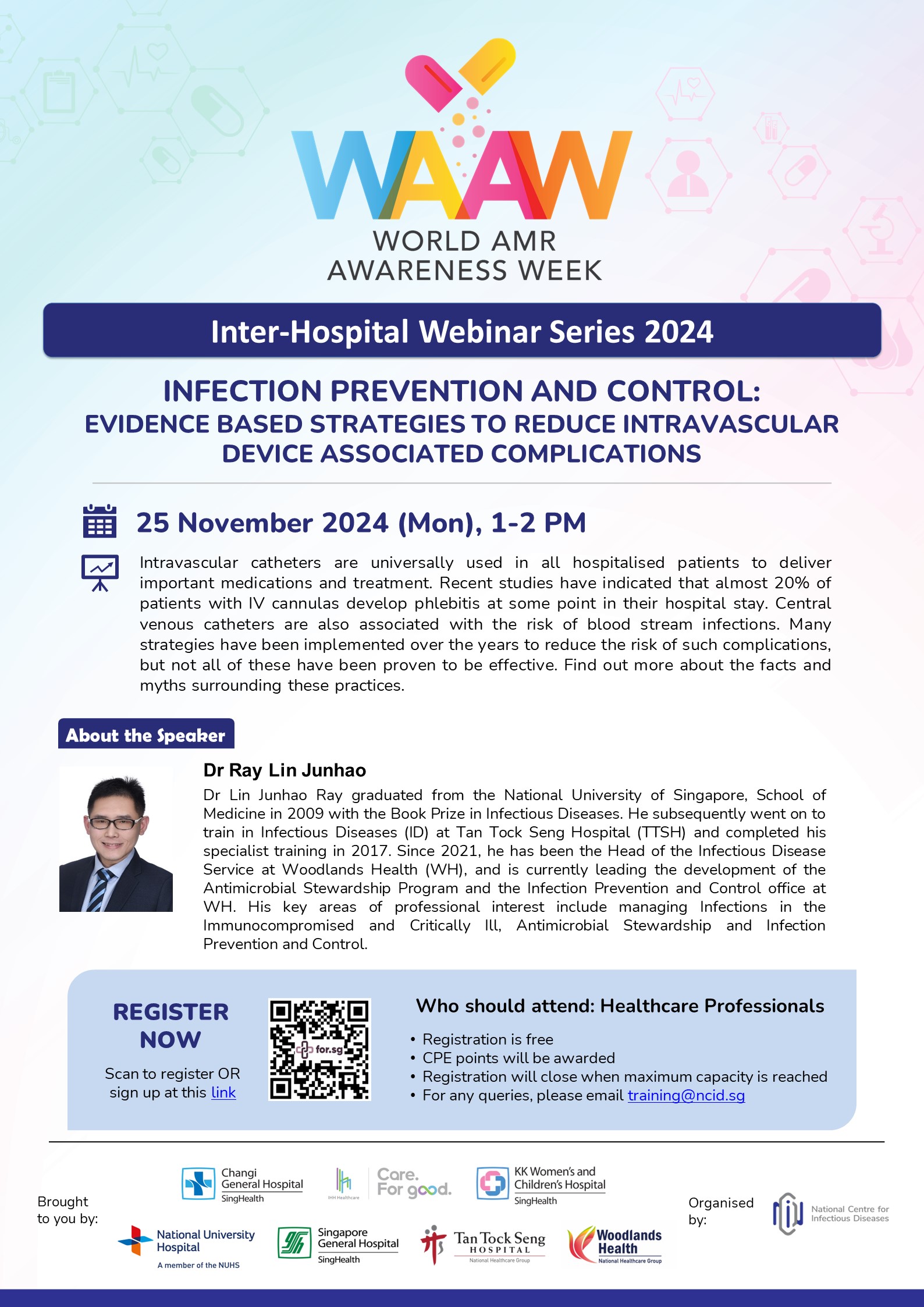 [WAAW Inter-Hospital Webinar Series] Infection Prevention and Control ...